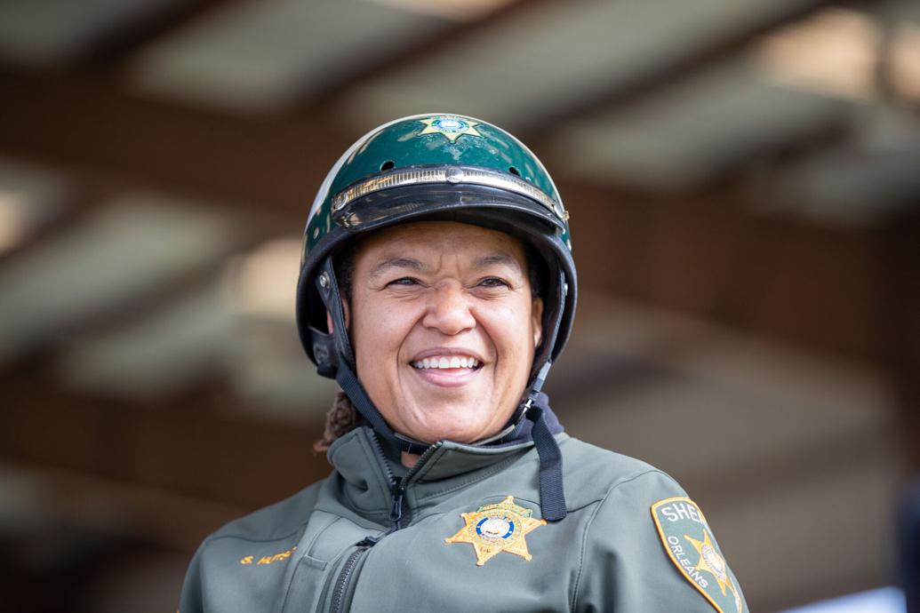 Photos: Orleans Parish Sheriff Susan Hutson learns how to ride a horse ...