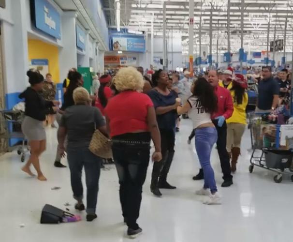 4 arrested in Wal-Mart brawl seen on video, 'should be ashamed of ...