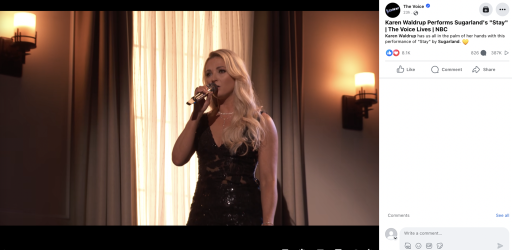 Karen Waldrup of Louisiana makes finals on NBC's 'The Voice ...