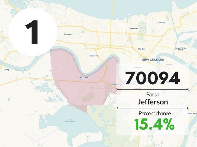 These were the 16 hottest New Orleans-area ZIP codes for home prices in ...