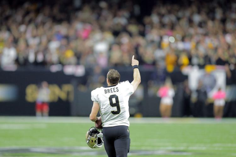 See the Hall of Fame display with Drew Brees' uniform, ball from record ...