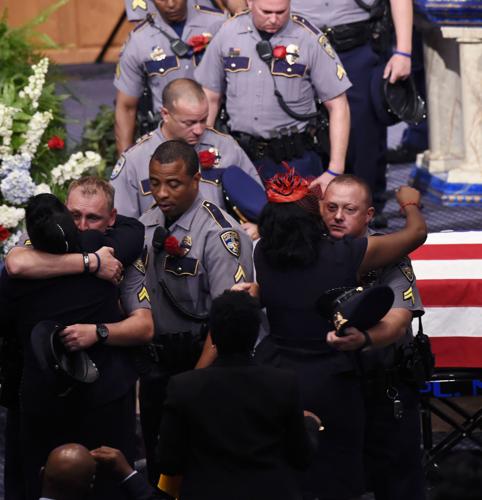 Funeral for Baton Rouge officer Montrell Jackson recalled his words for ...