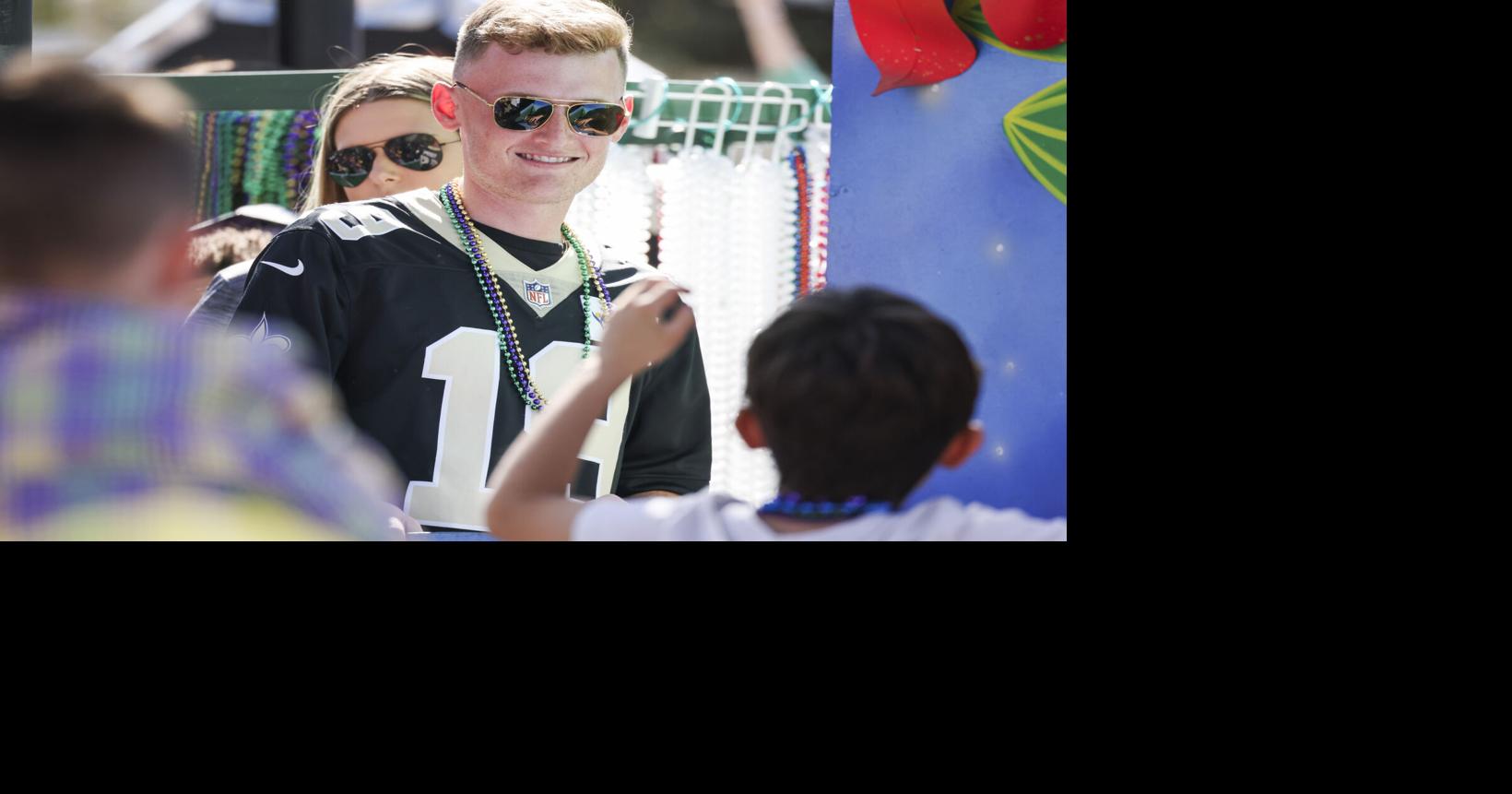 Saints kicker Blake Grupe checks out shoppers at Rouses, surprises them ...