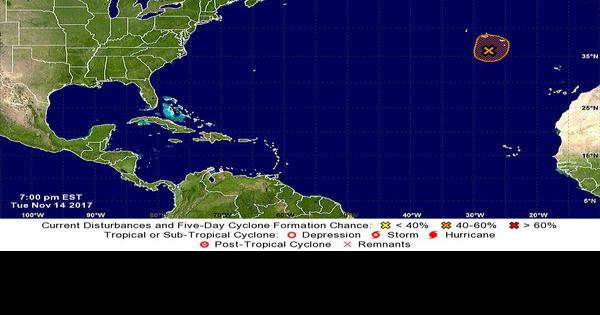 Storm continues towards the Azores | Weather | nola.com