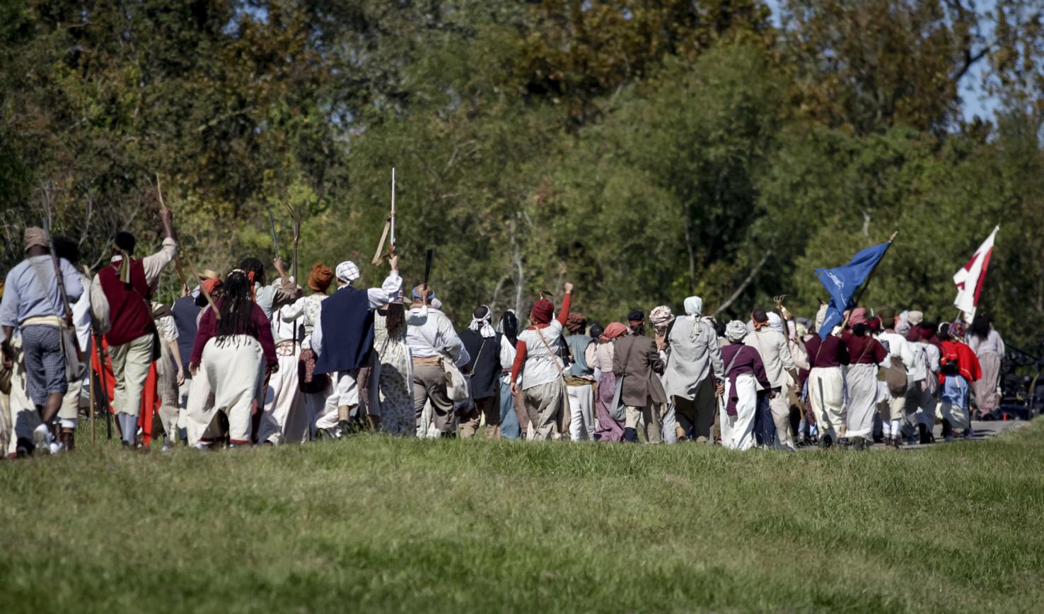 Photos: Reenactment of 1811 Louisiana Slave Rebellion treks from River ...