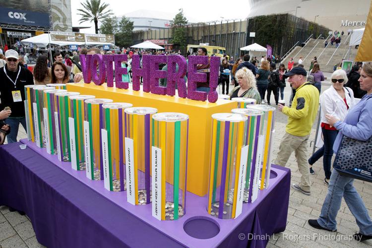King cakes galore at King Cake Festival at Champions Square | Where ...