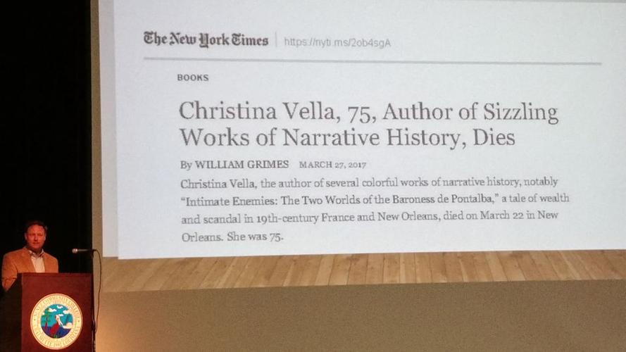 Christina Villa honored for contributions to, love for St. Bernard ...