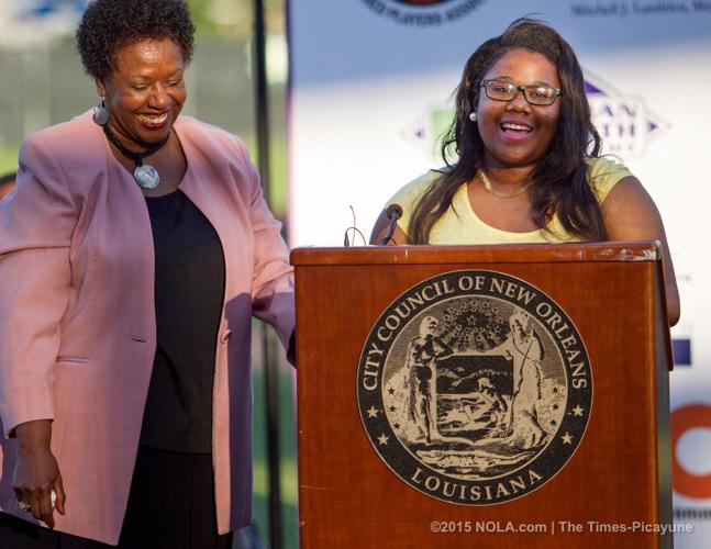 Politicians, players get a kick out of refurbished Wesley Barrow ...