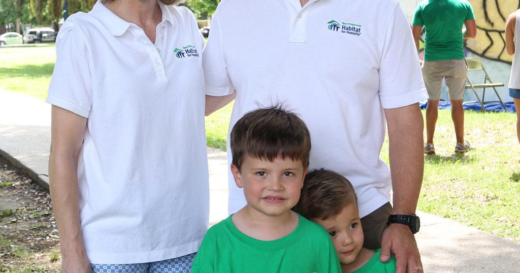 Dizzy bat relay race and bocce were just two of the games at Romp ...