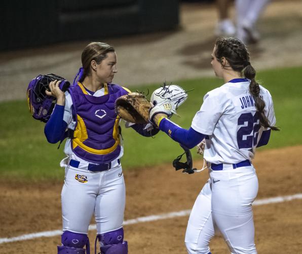 LSU softball's complete effort leads to run-rule rout of Texas A&M-CC ...