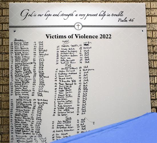 Local leaders gather to commemorate Victims of Violence Memorial | News ...