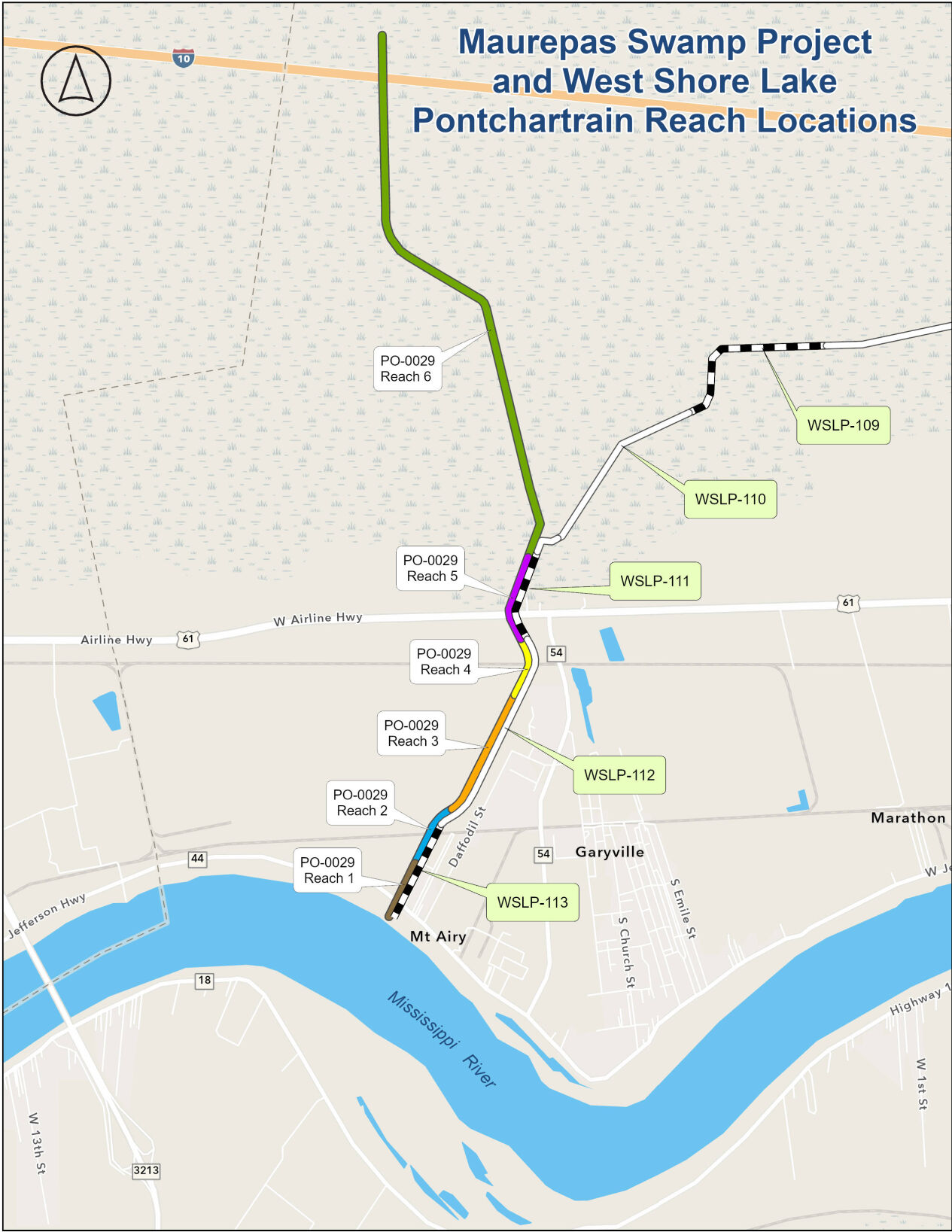 Maurepas Swamp diversion construction contract awarded | Environment ...