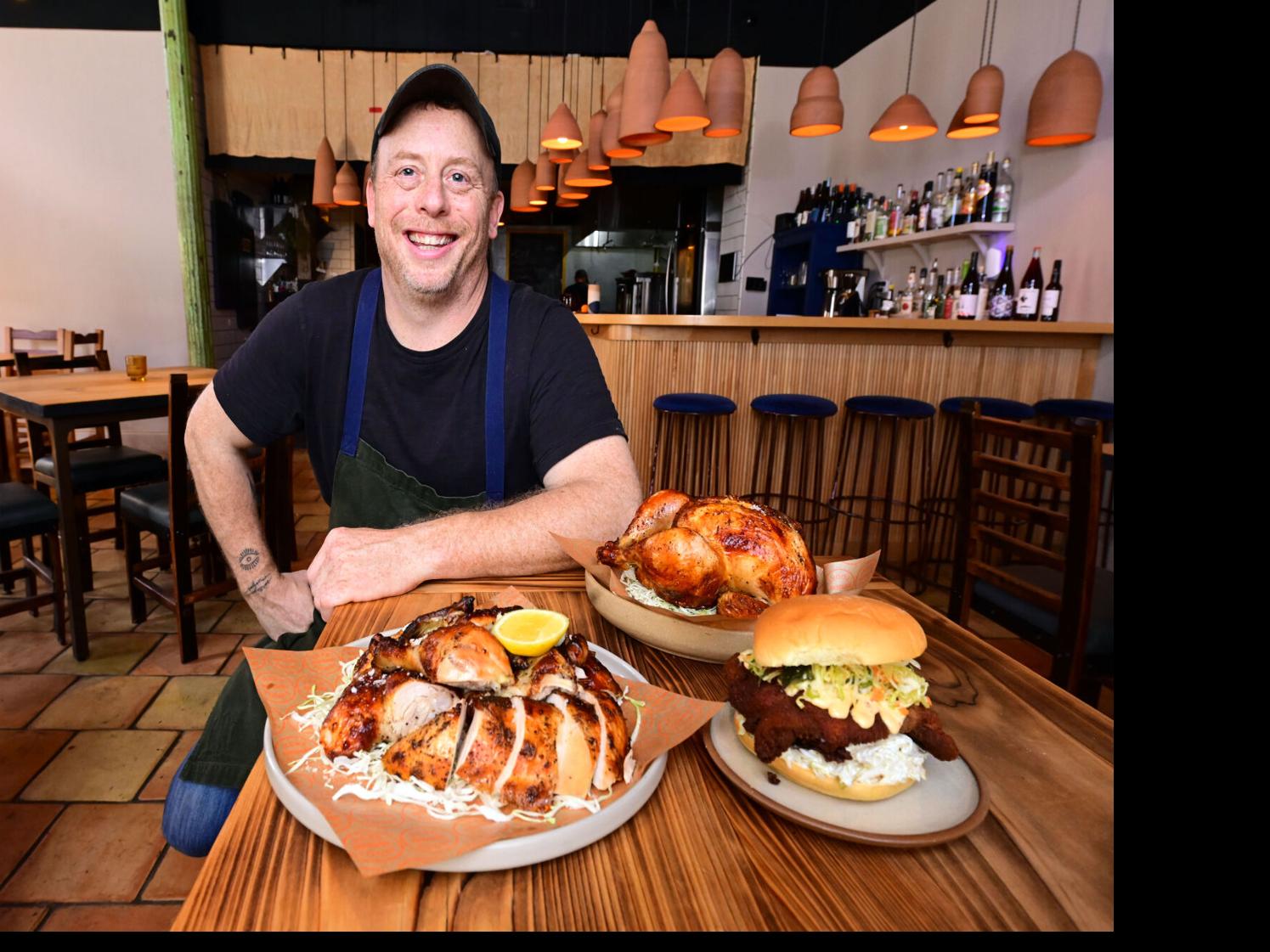 Chef Michael Stoltzfus opens Here Today Rotisserie in Uptown | Food and ...