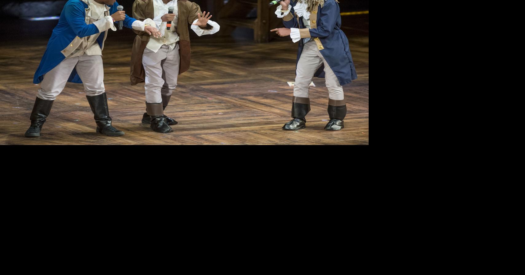 Photos: Hamilton actors put Warren Easton students center stage ...