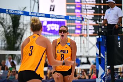 LSU beach volleyball advances to 2024 NCAA quarterfinals | LSU | nola.com