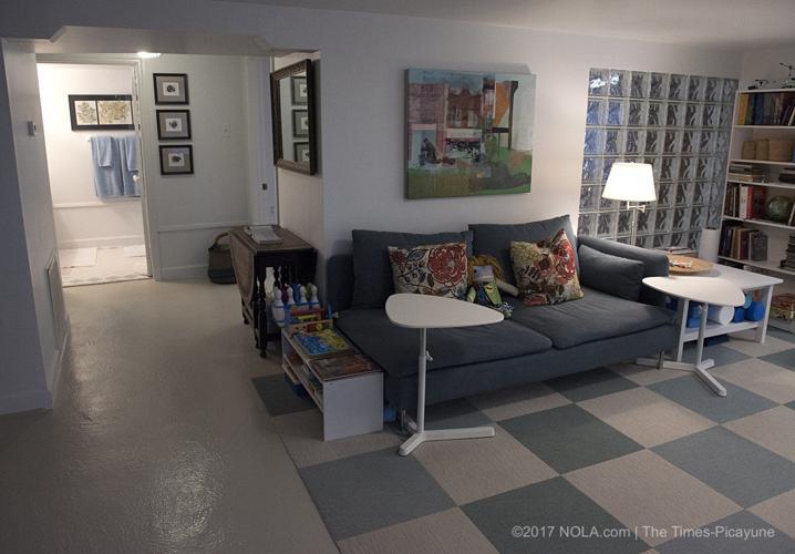 Smart renovation transforms dingy raised basement into a bright hobby ...