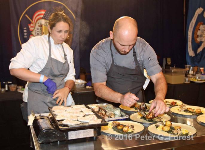 Chef Alex Eaton crowned king at Great American Seafood Cookoff | Where ...