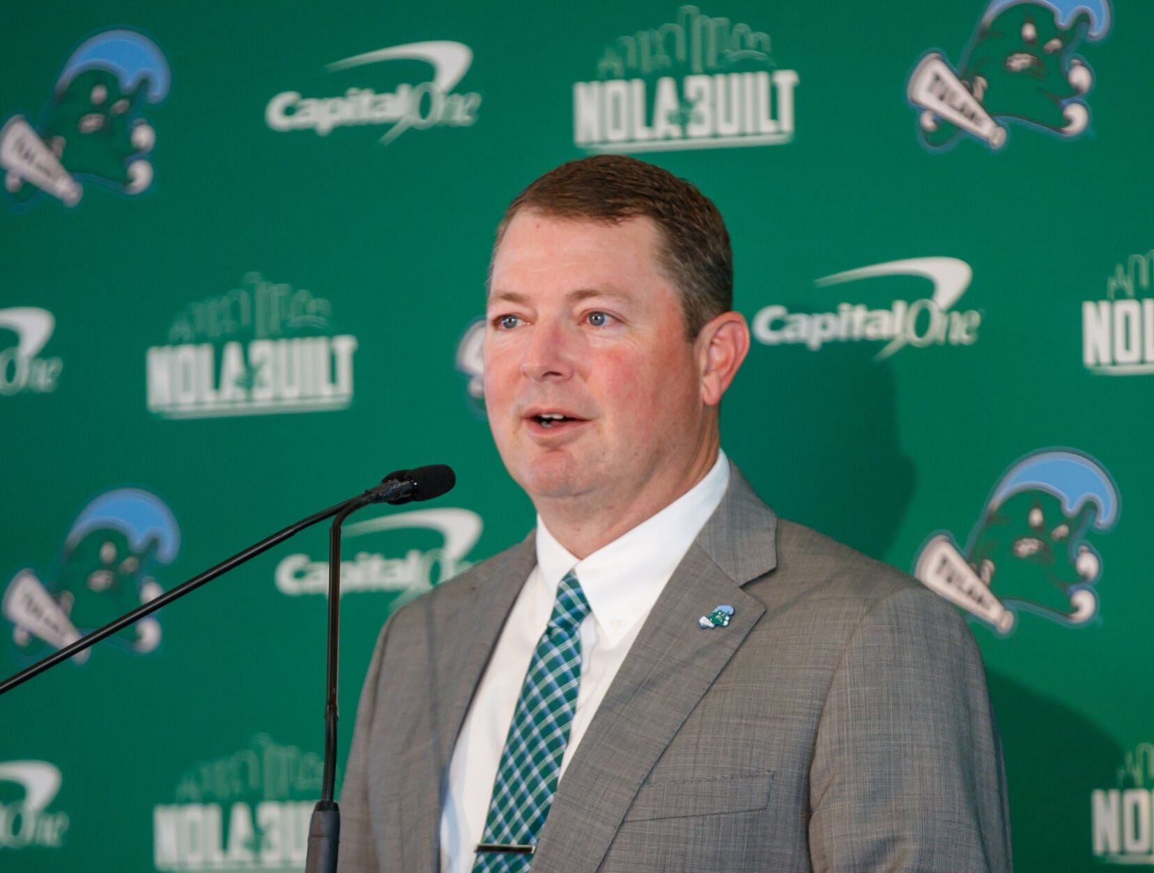 Photos: Will Hall is introduced as the new Tulane football head coach ...