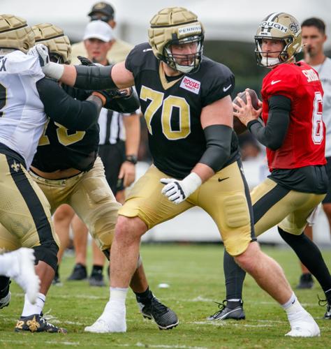 Saints guard Trevor Penning (toe) returns to practice | Saints | nola.com