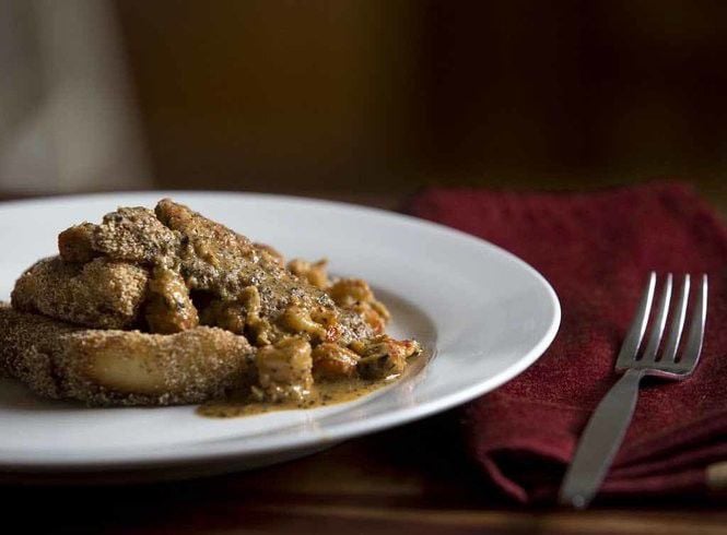 Creamy crawfish sauce, buttery crab turn ho-hum fish into delish ...