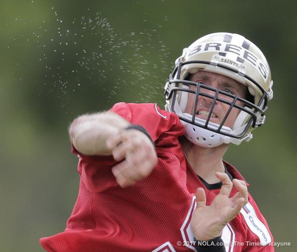 Drew Brees finishes in top 2 in Saints conditioning test; training ...