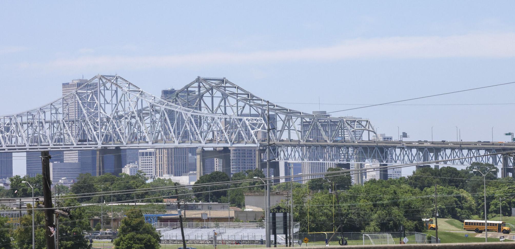 New Orleans CCC bridge lighting project snarls traffic | Business News ...