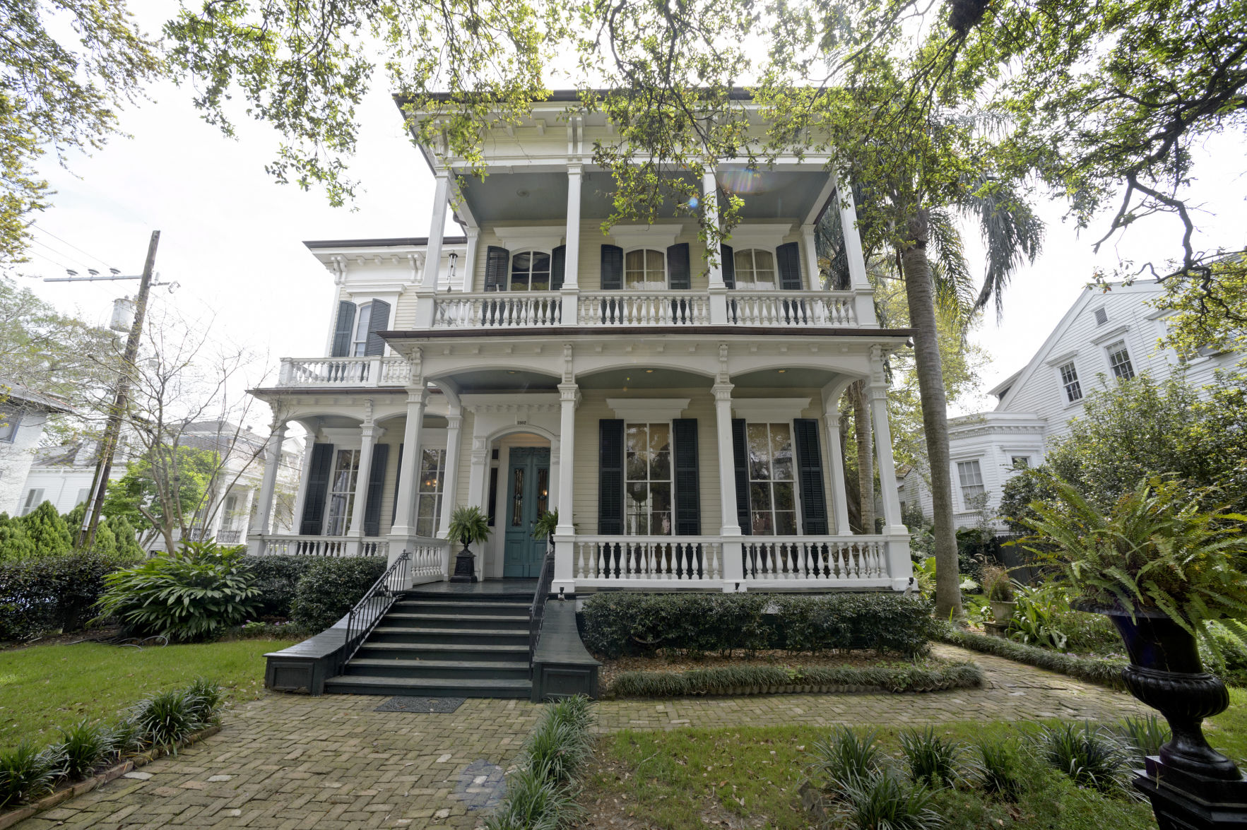 Kitchen is the heart of Garden District house where family and friends ...