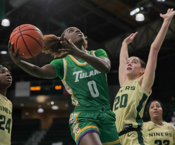 Kyren Whittington sparks Tulane women past Charlotte | Tulane | nola.com