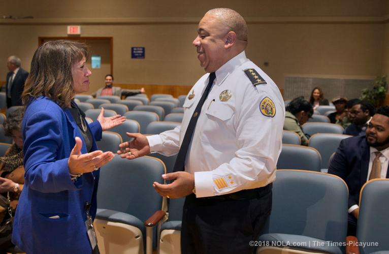 NOPD chief Michael Harrison honored during City Council meeting: See ...