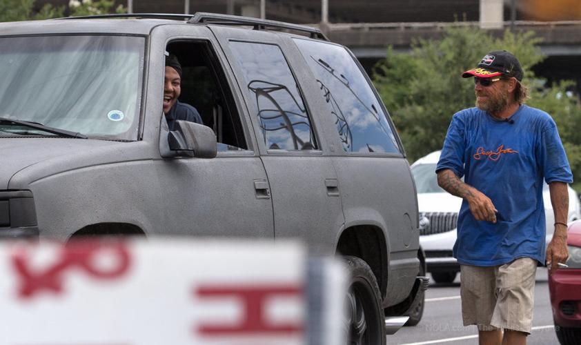 Homeless drummer marches to his own beat -- and he's happy | Archive ...