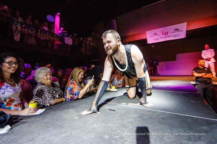 Bold ... and the beautiful? Mr. Legs XVII stars men who dare to bare ...