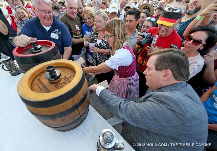 First kegs tapped at the Deutsches Haus Oktoberfest: photos | Archive ...