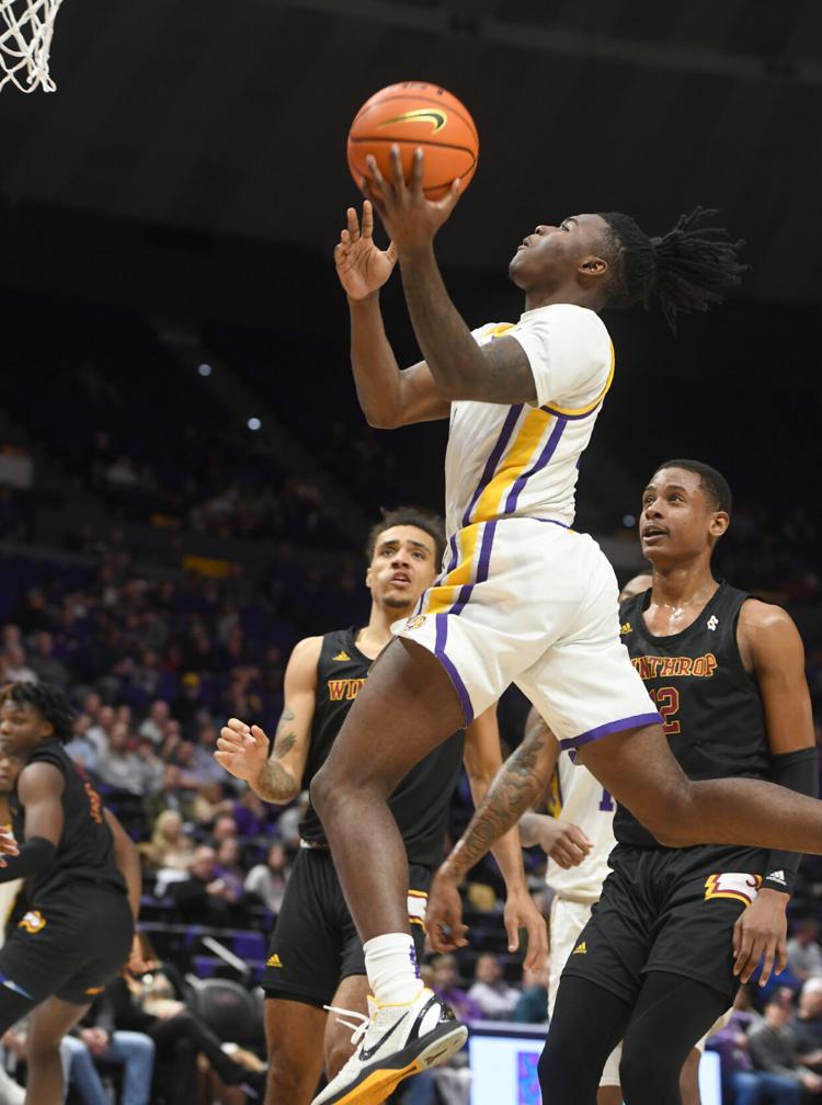 LSU basketball pours on points late to get past Winthrop | LSU | nola.com