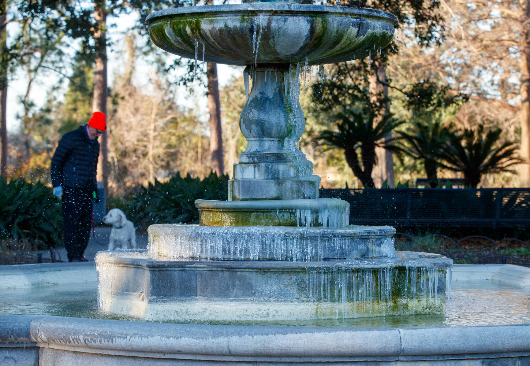 Photos of frozen fountains in New Orleans | Photos | nola.com
