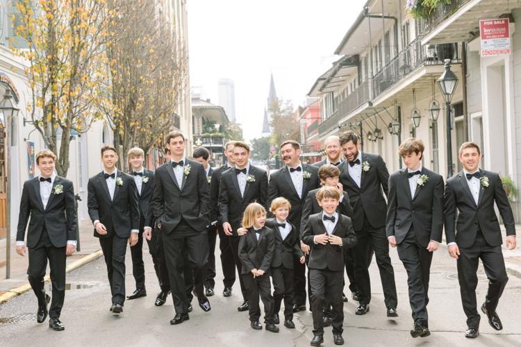 In New Orleans, high school sweethearts swept into fairy tale wedding ...