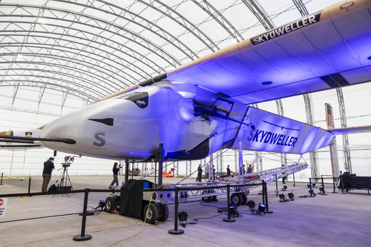 Solar-powered plane unveiled at Stennis in Mississippi | Business News ...