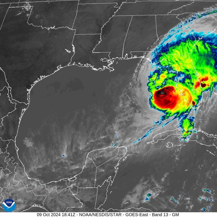 How wind shear affects Milton landfall, tornadoes in FL | Hurricane ...
