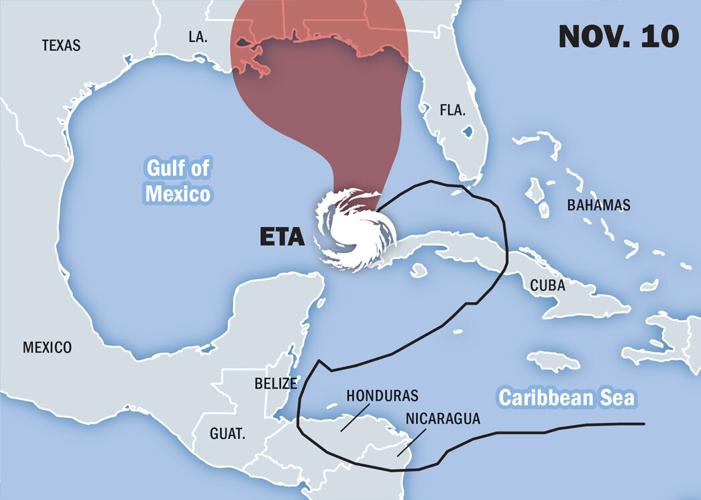With Tropical Storm Eta, Louisiana's been in 'cone of uncertainty' 8 ...