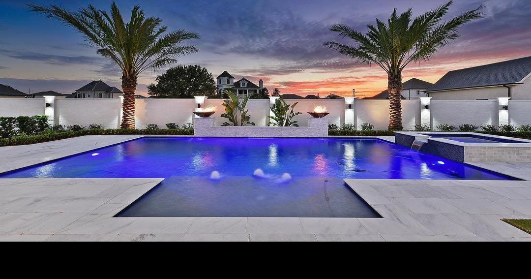 Check out the latest in New Orleans home pools: Petite cocktail pools ...