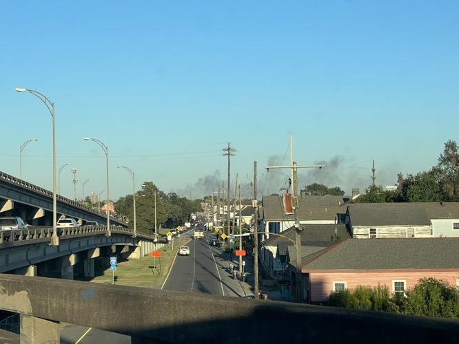 Marsh fire sends smoke over east New Orleans, St. Bernard Parish ...