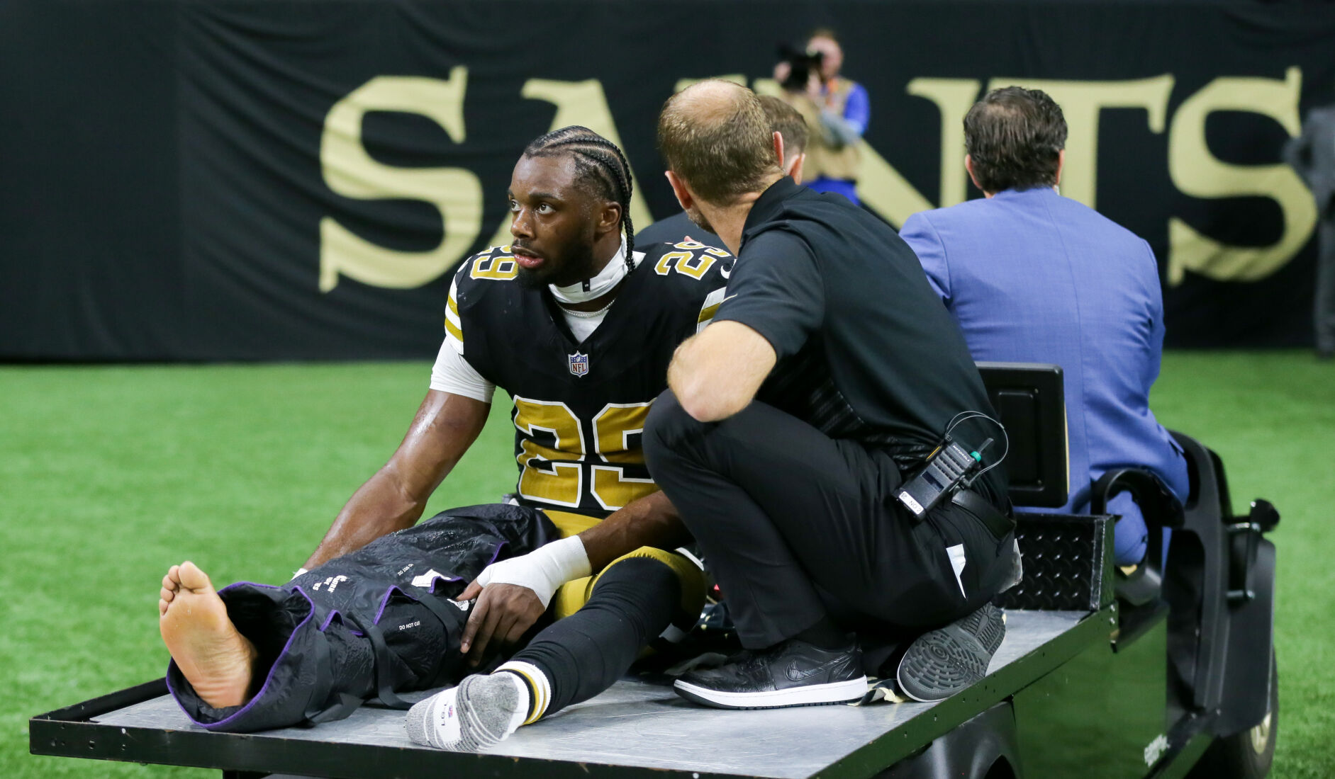 Paulson Adebo to undergo surgery after breaking femur | Saints | nola.com