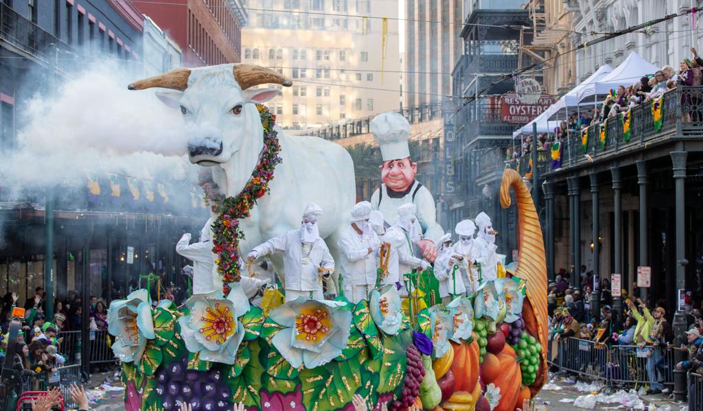 rex parade start time