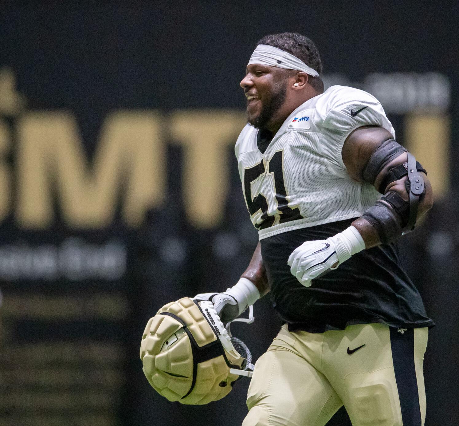 Saints' Cesar Ruiz discusses playing unfamiliar position | Saints ...