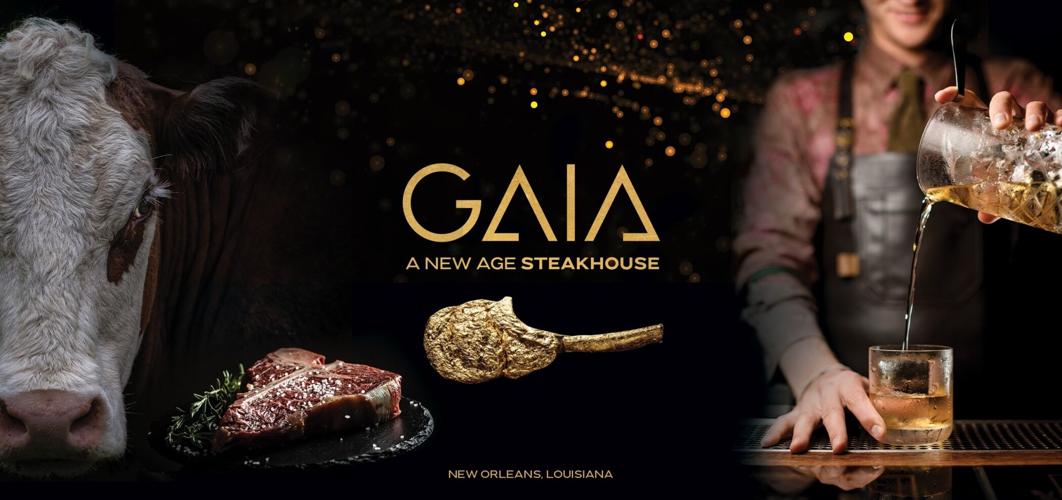 Gold-covered steaks coming to New Orleans at Gaia Steakhouse | Where ...