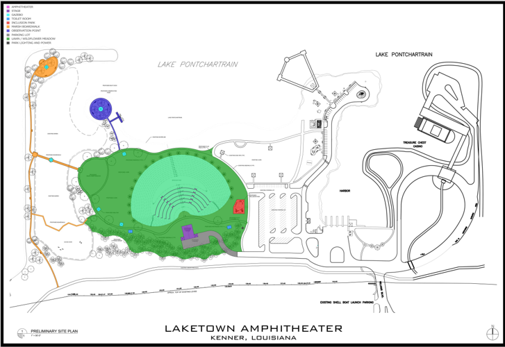 Laketown park in Kenner to get boardwalk and theater | Jefferson Parish ...