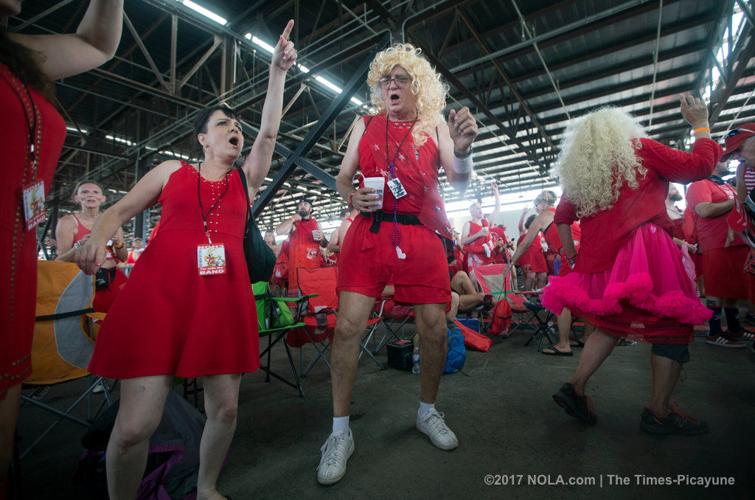 Red Dress Run 2017 started slow and steamy Saturday | Louisiana ...