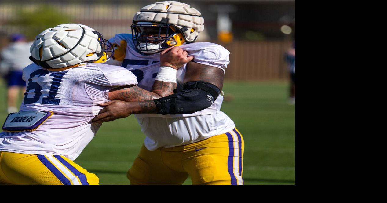 LSU freshman OL Carius Curne gets first-team practice reps | LSU | nola.com