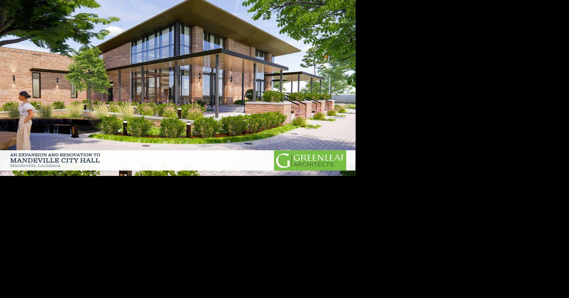 Proposed new look for Mandeville City Hall discussed | News | nola.com