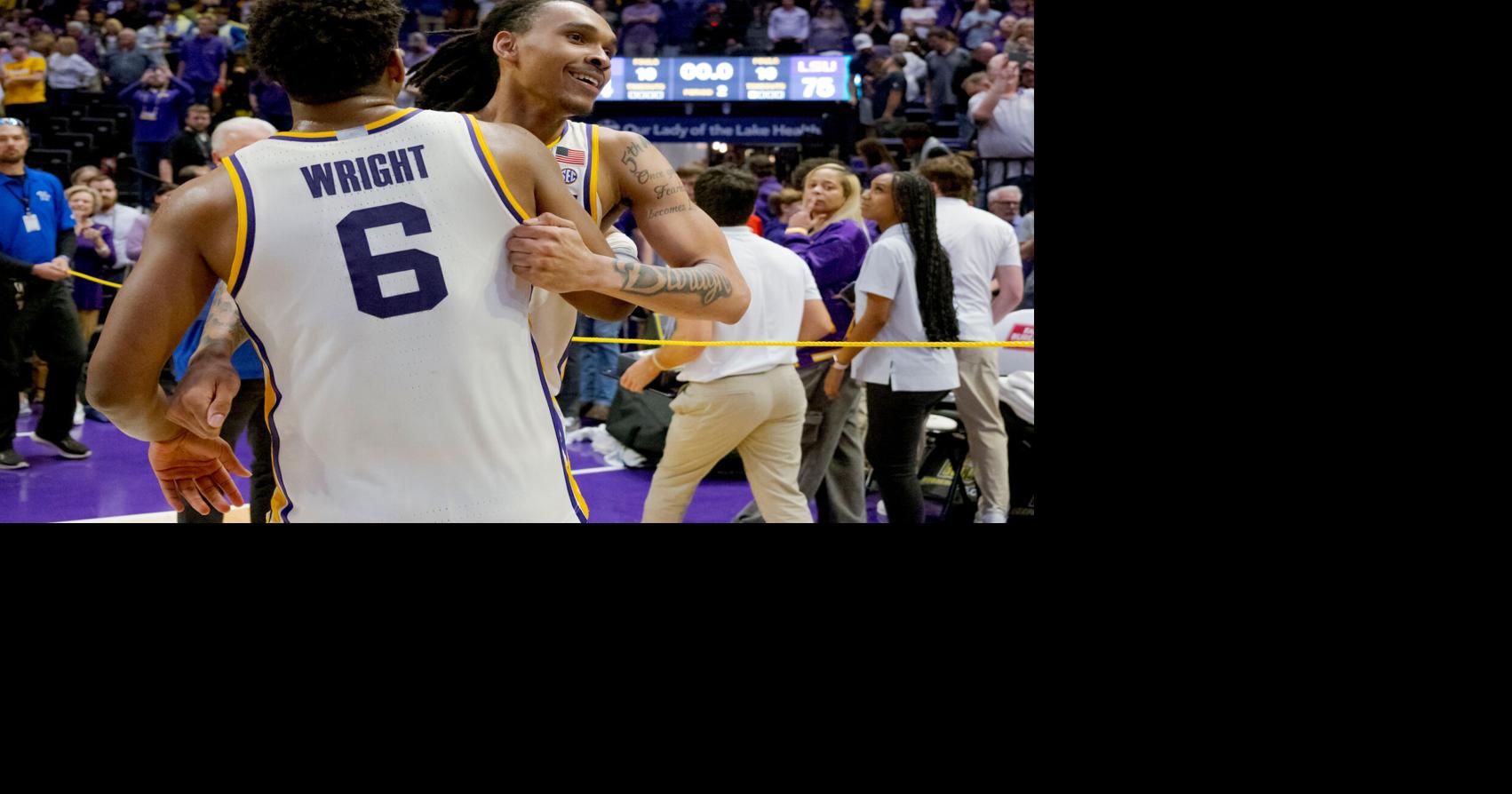 LSU stuns Kentucky in the PMAC on Tyrell Ward's late tip-in | LSU ...