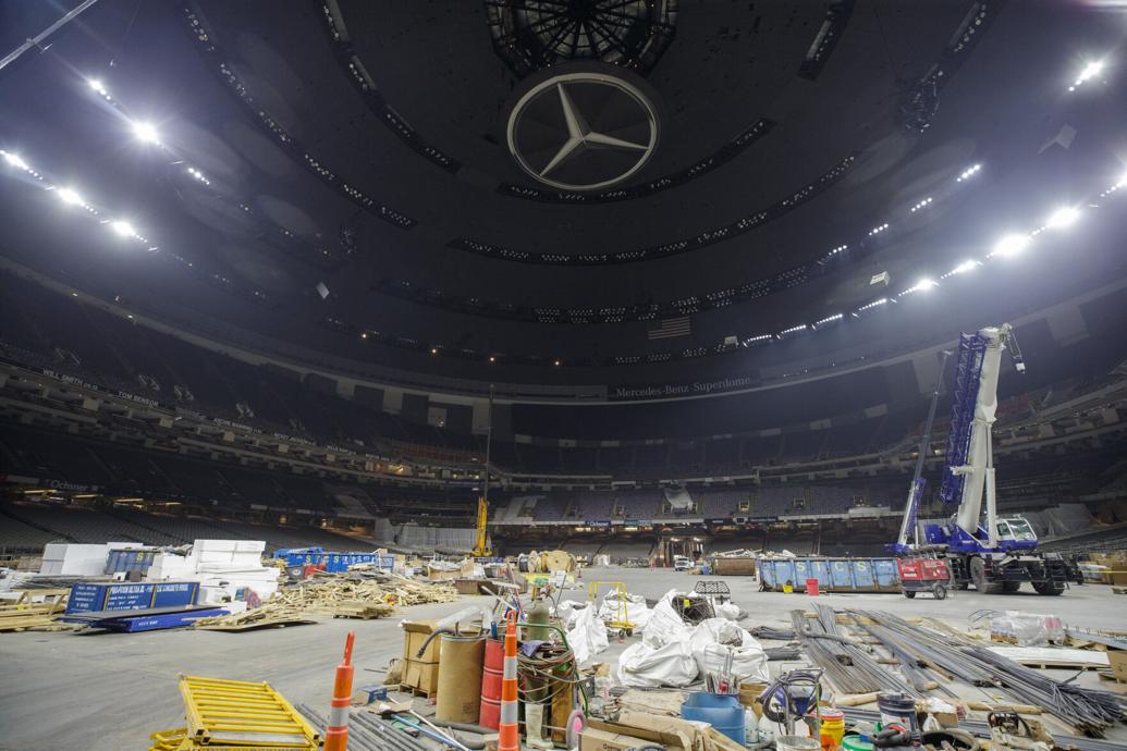 Photos: Check out the Superdome renovations, field level suites as 2nd ...